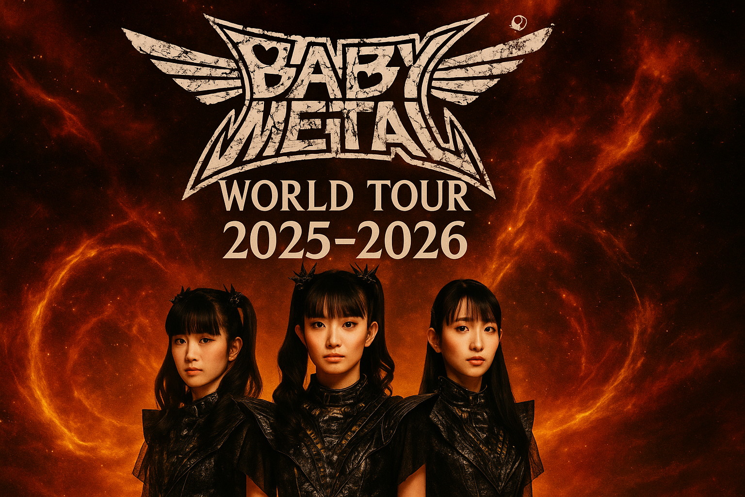 Babymetal world tour 2026 | Castellontours.com
